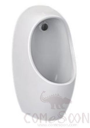 Urinal (Rear Water Inlet) 0.5 Litre, Ceramic, L318*W333*H600mm, White ...