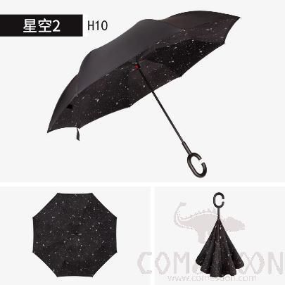Reverse Straight Handle Umbrella, 60Cm*8K | COMESOON