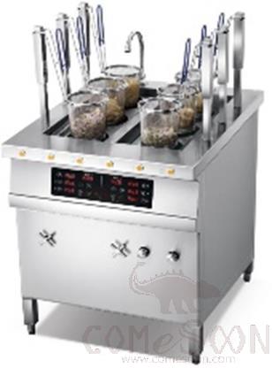 Six-Head Automatic Lifting Noodle Cooker, 304 Stainless Steel ...