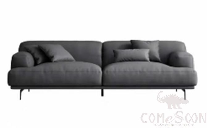 Sofa - Double Armrest Single Seat - Latex Model, L110*W97*H73 cm | COMESOON
