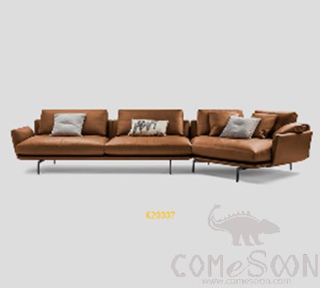 Sofa - Double Support Single Seat - Half Leather Model, L110*W91*H87 cm ...